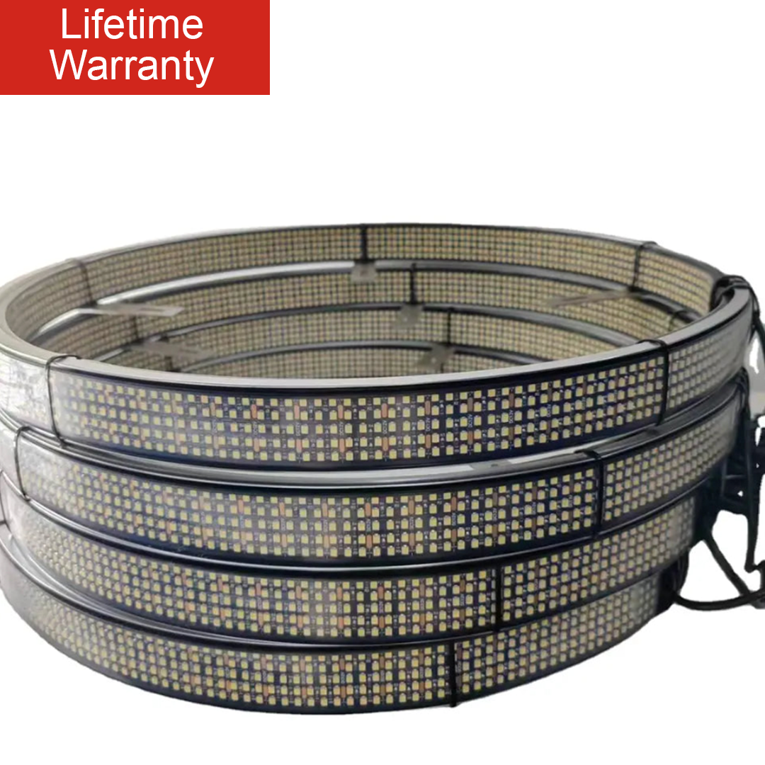 10 Row Super Bright Pure White LED 17" Wheel Lights – Torque Supply Co